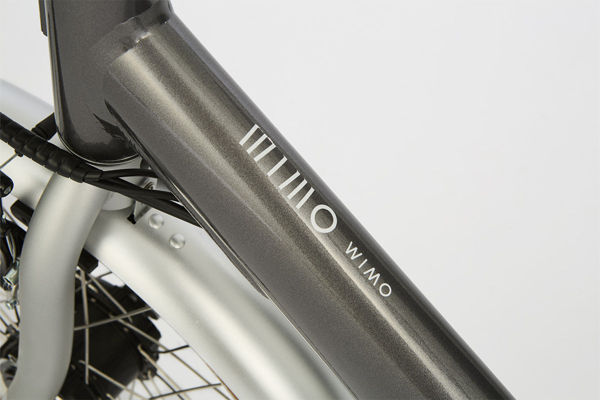 電動アシスト自転車｜ラクに乗れる！軽量＆メンテナンスフリー COOZY Light（GREY DIAMOND）｜シックでモダンなプレミアムe-bike – wimo online store