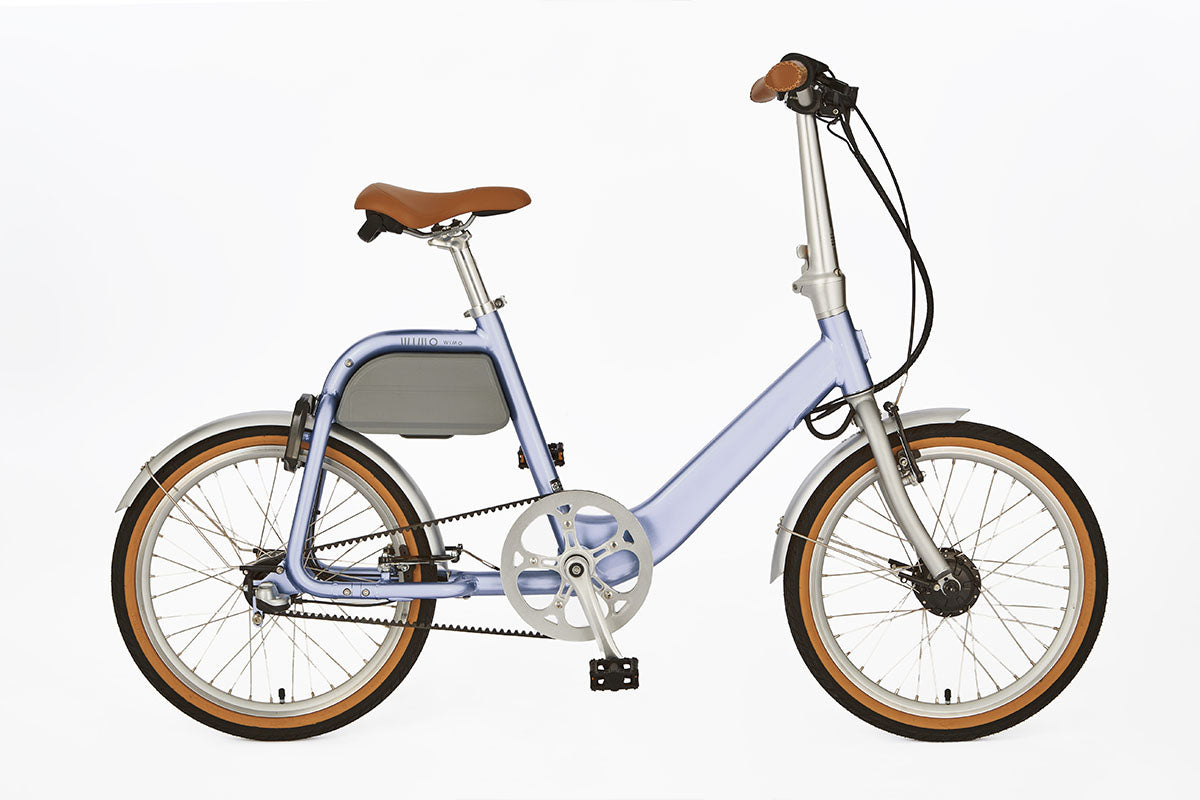 電動アシスト自転車｜ラクに乗れる！軽量＆メンテナンスフリー COOZY Light（LAVENDER AMETHYST）｜上品なラベンダーカラーのe-bike – wimo online store