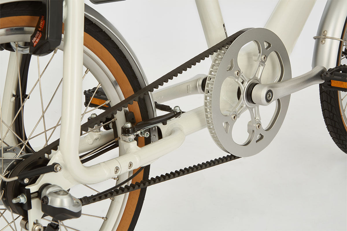 電動アシスト自転車｜ラクに乗れる！軽量＆メンテナンスフリー COOZY Light（PEARL）｜シンプル＆エレガントなe-bike – wimo online store